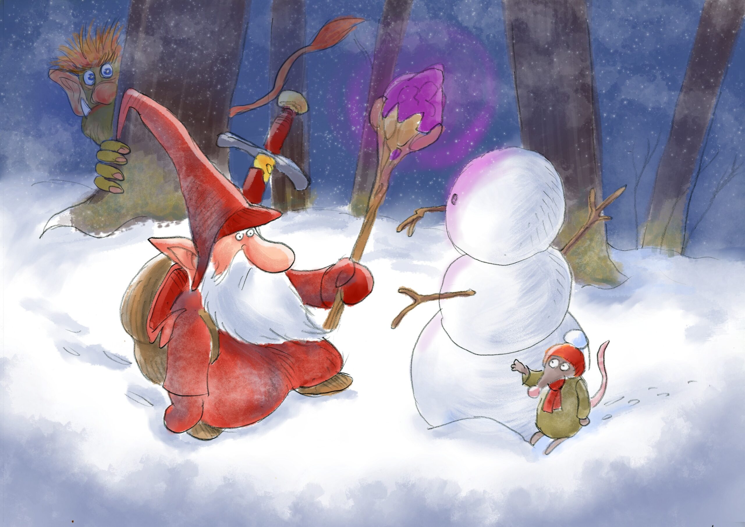 Illustrationer til kommende børnebog - Moxtell Productions VIDEO I FOTO ...